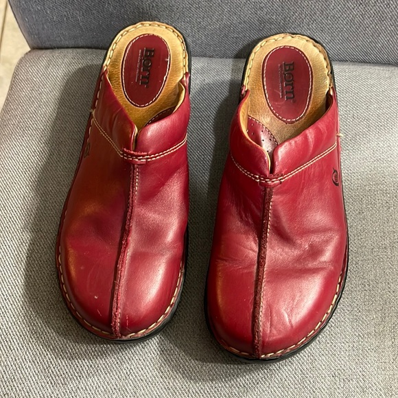 Born | Shoes | Born Red Clogs | Poshmark